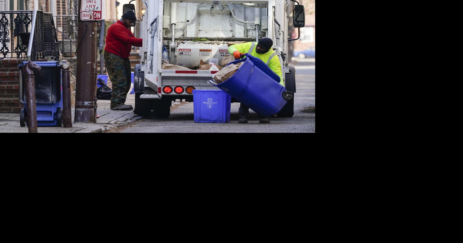 Garbage and recyclables pile up as omicron takes its toll | News ...