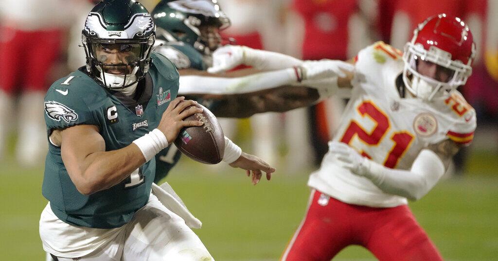 Jalen Hurts' brilliant Super Bowl effort falls short | Sports ...