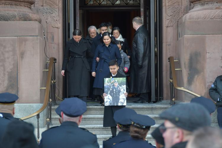 Funeral for Highway Patrol Officer Andy Chan draws thousands: 'He had a ...