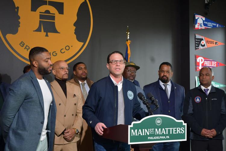 Gov. Shapiro touts investing in tour of Black owned businesses in West Philly | Local News ...