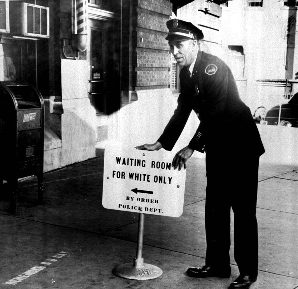 Separate water fountains for Black people still stand in the South ...