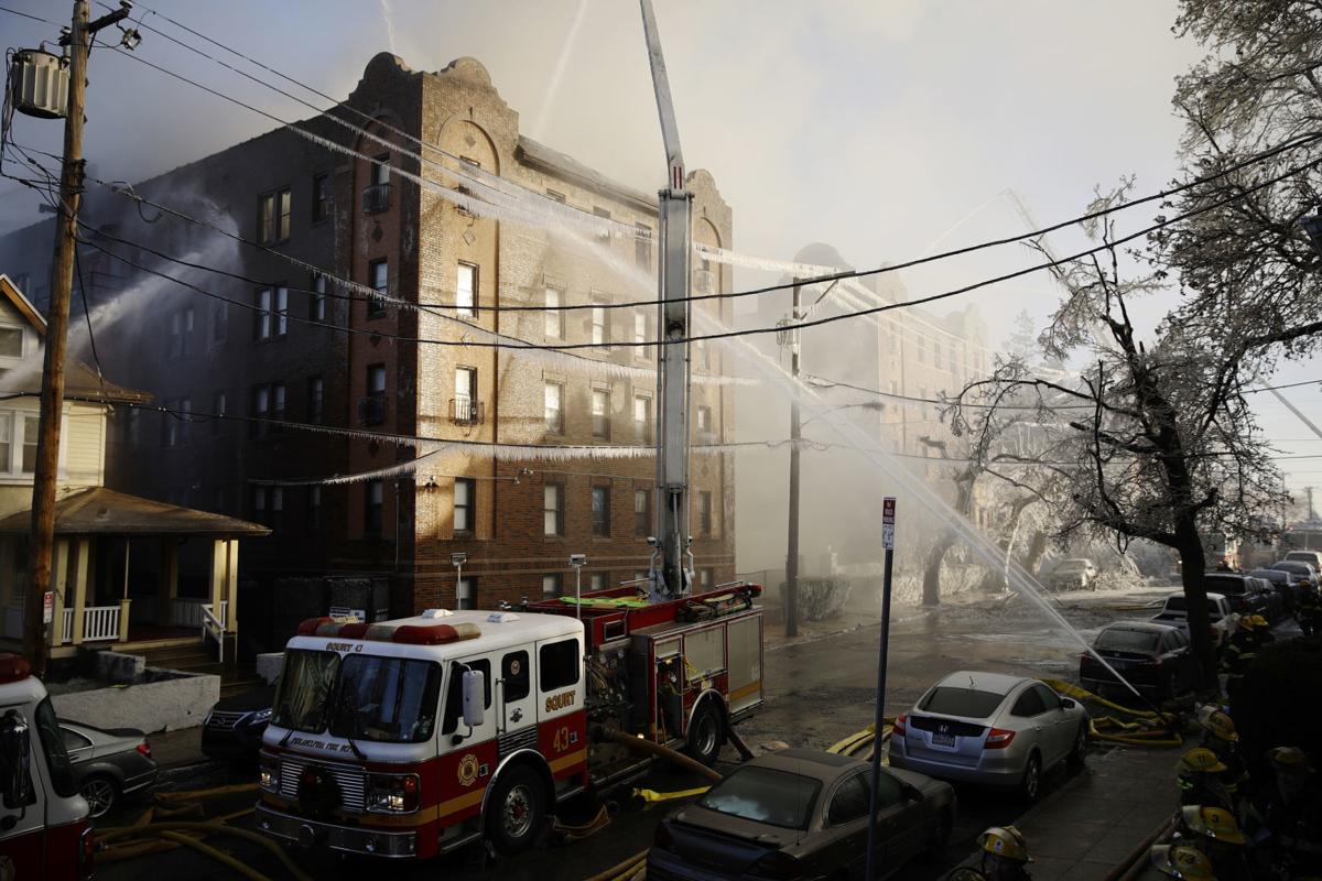 West Philly apartment building goes up in flames, displaces dozens ...
