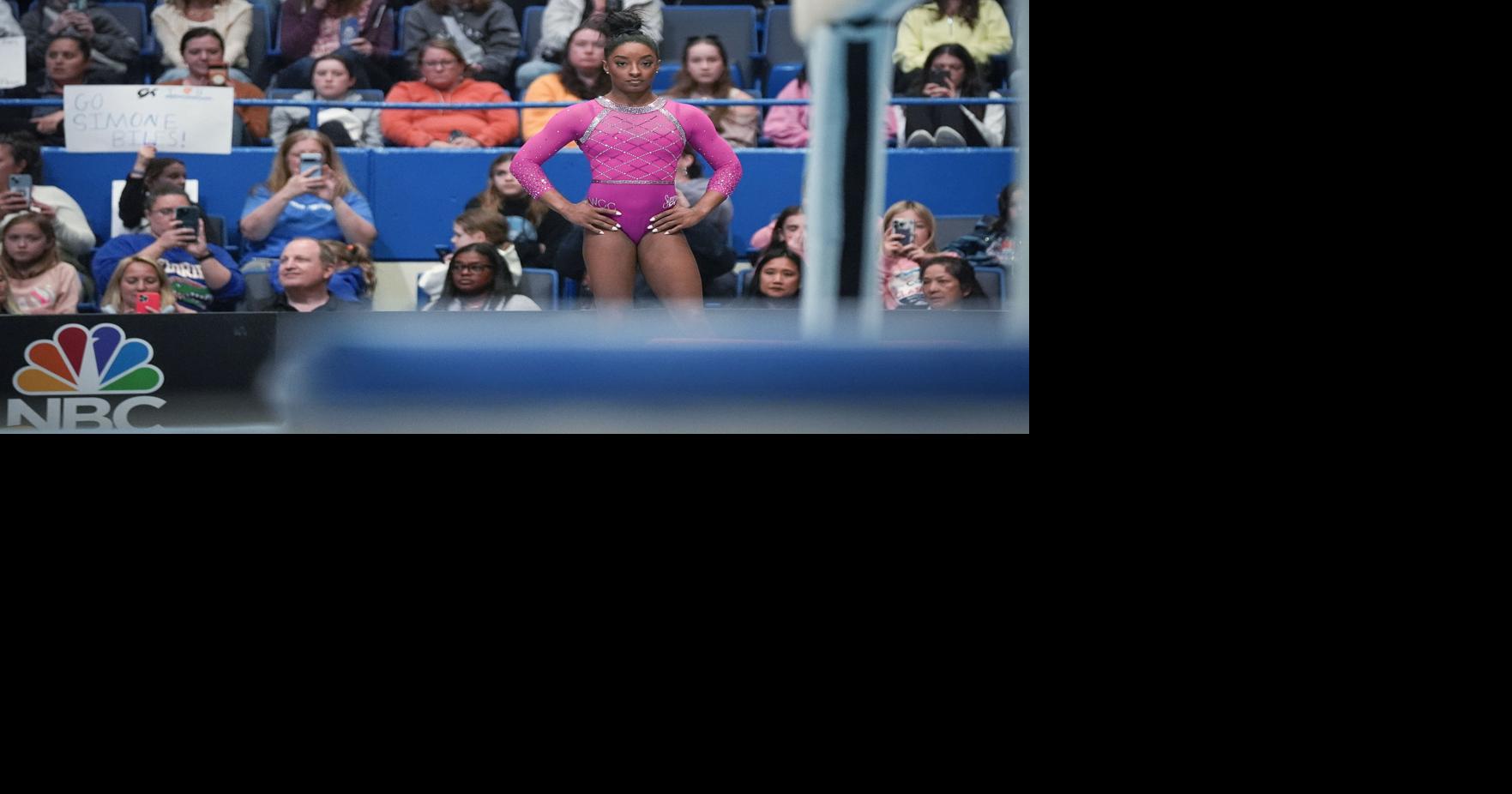 Simone Biles wins Core Hydration Classic on road to Paris 2024 Olympics ...