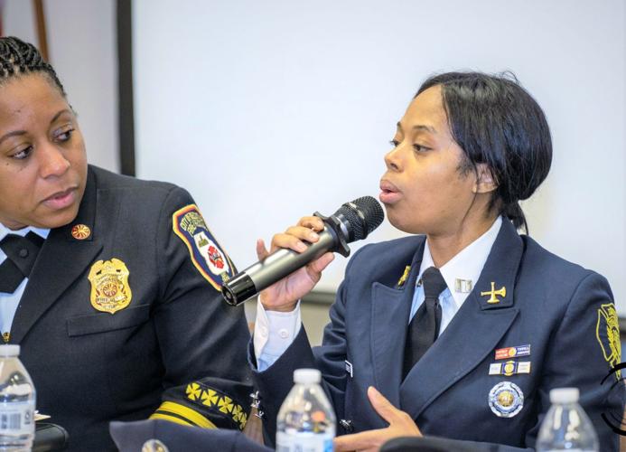 Photos: Lisa Forrest sworn in as Philly Fire Department’s first Black ...