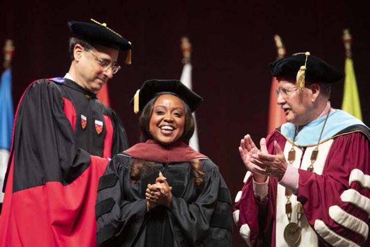 Photos: Abbott Elementary's Quinta Brunson keynotes Temple graduation ...