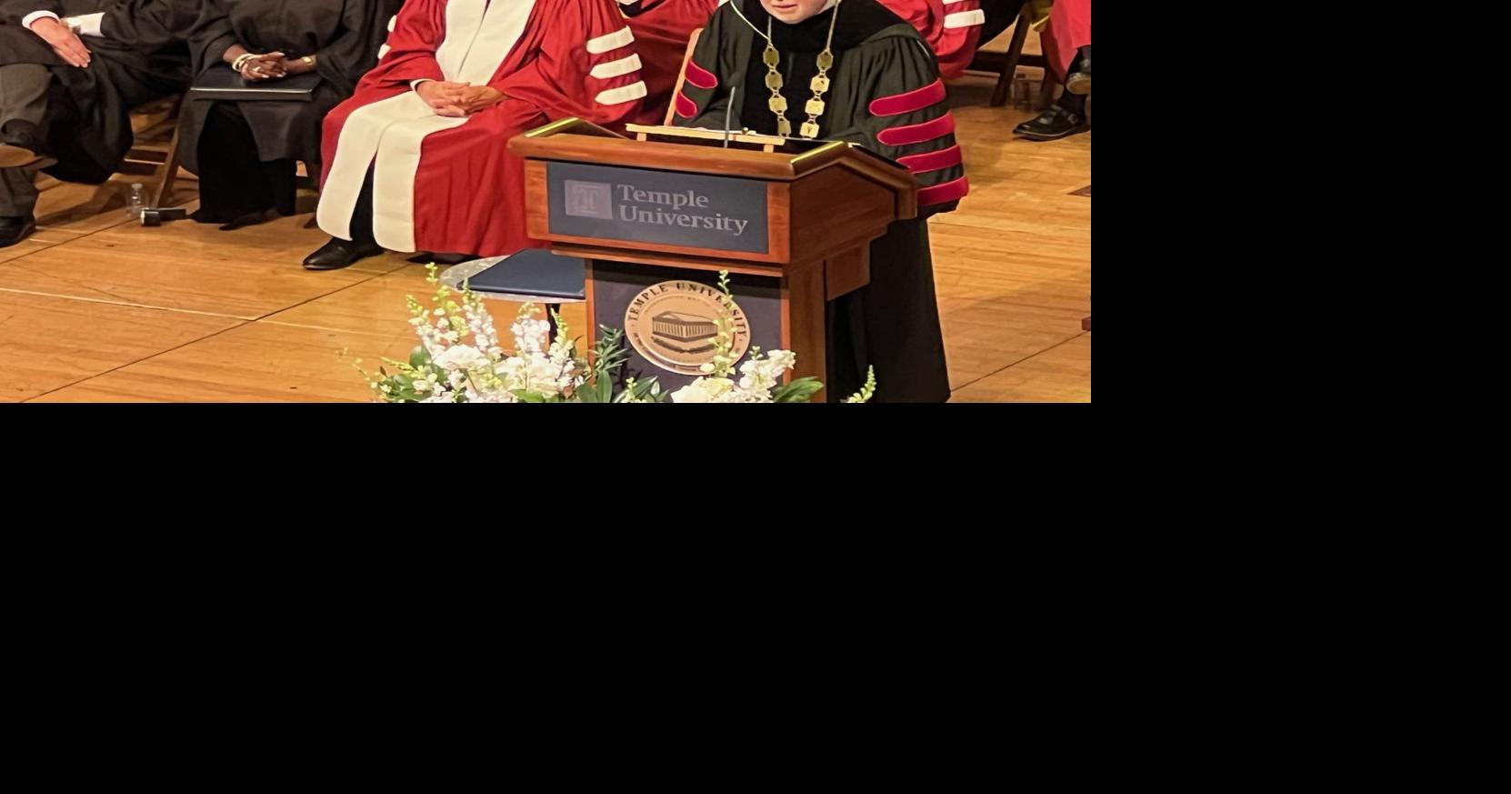 Temple University formally installs John Fry as its 15th president ...