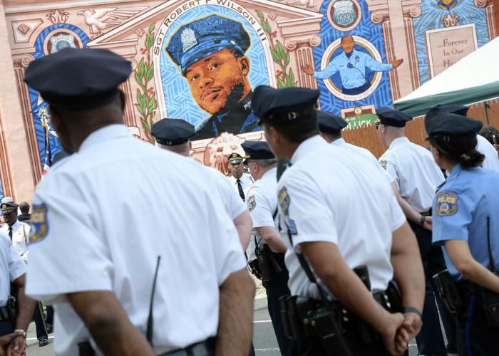 Mural honors fallen officer Robert Wilson III | News | phillytrib.com