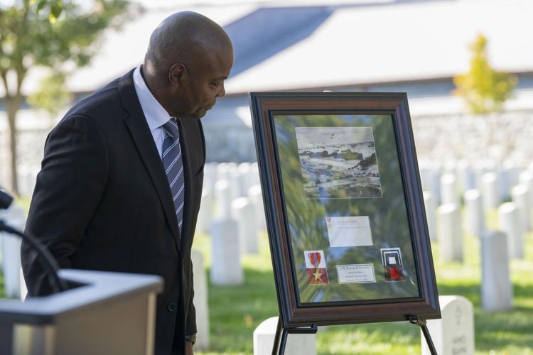 A Black medic wounded on D-Day honored for treating dozens of troops ...