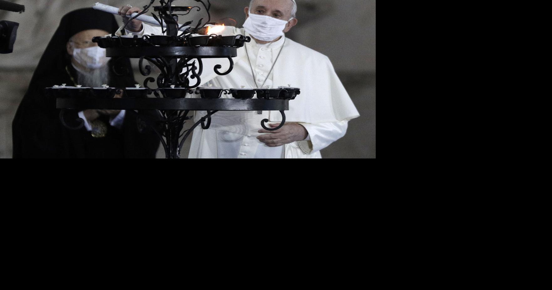 Masked pope, faith leaders pray for peace and pandemic's end | Religion ...