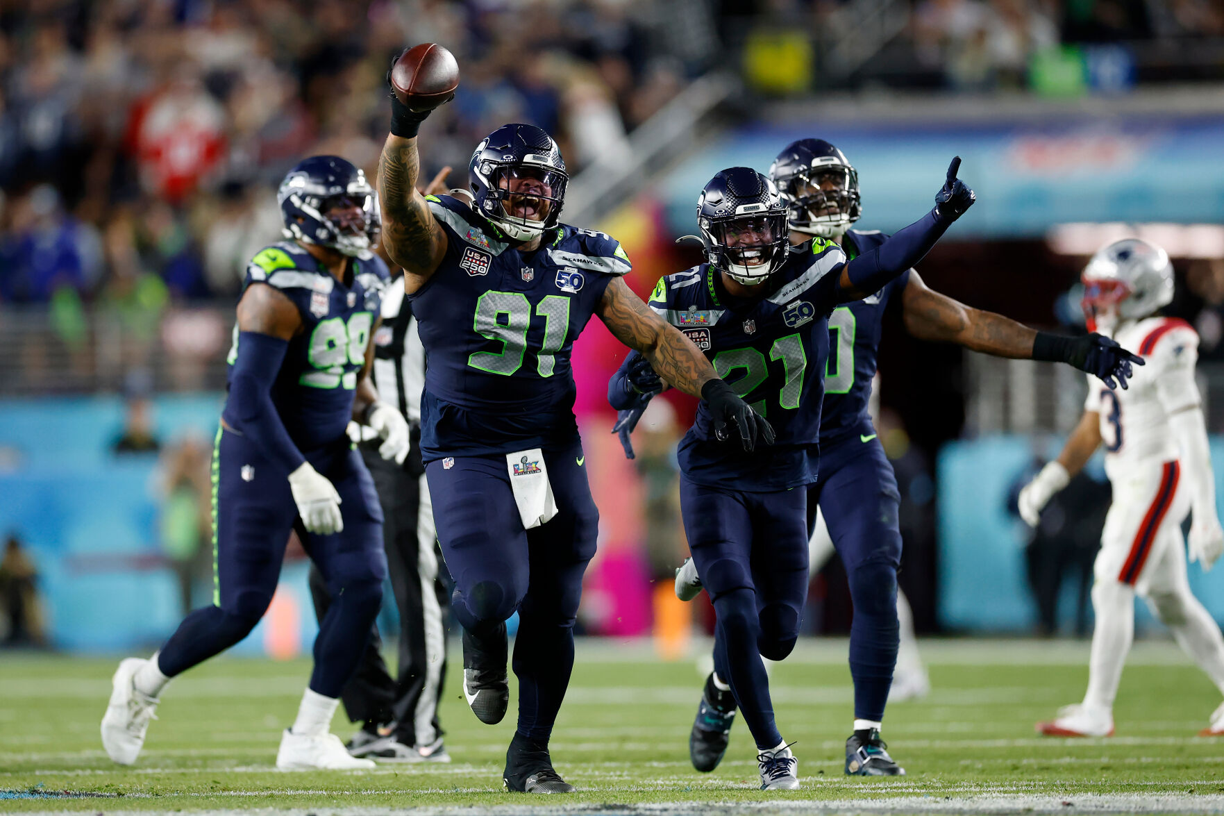 Seahawks ride their 'Dark Side' defense to a Super Bowl title, pounding ...