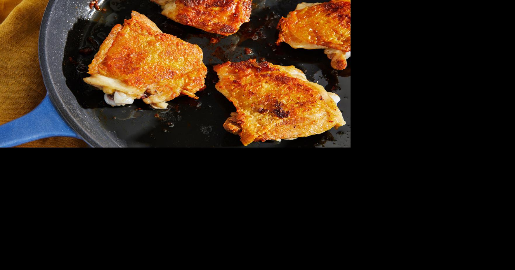 Yes, you can cook crispy, golden chicken thighs without a drop of oil ...