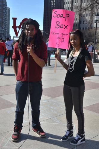 People share their stories at anti-street harassment rally | Metros ...