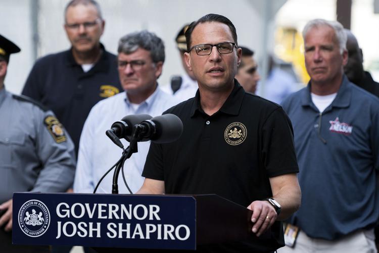 Gov. Shapiro issues disaster declaration following highway collapse ...