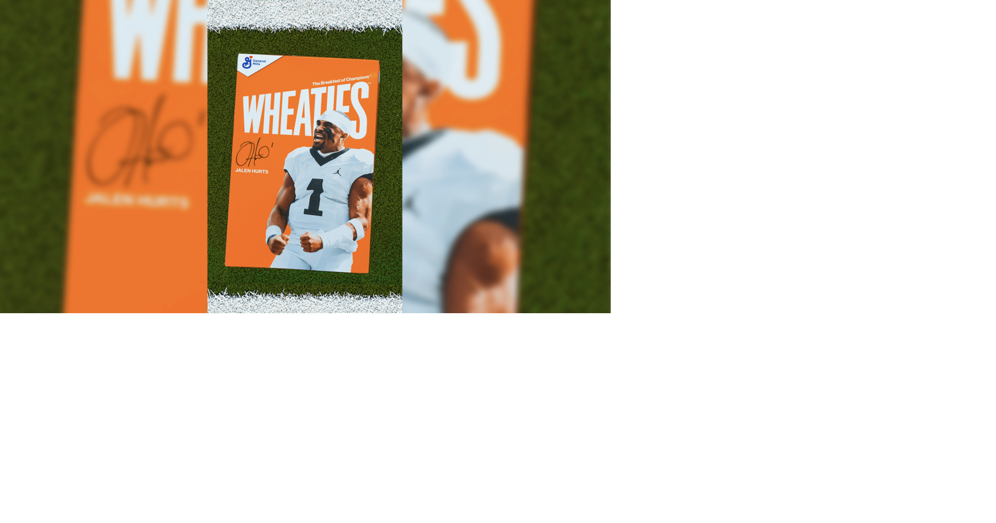 Jalen Hurts to grace iconic cereal box as a ‘Wheaties Champion ...