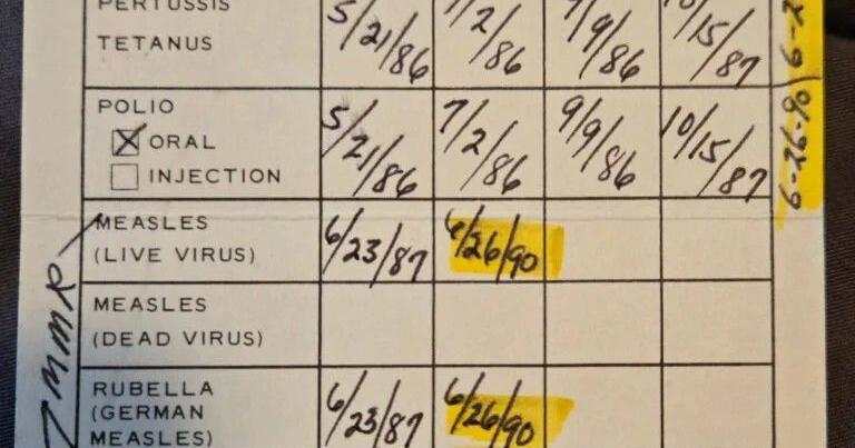 How to track down your childhood vaccination records in Pennsylvania ...