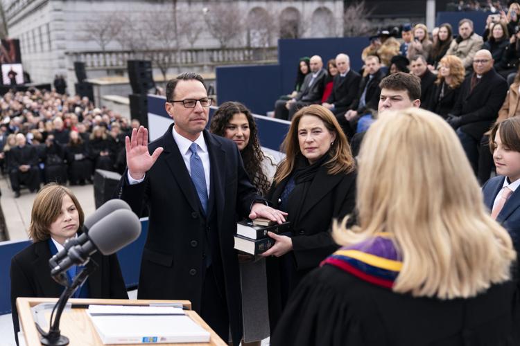 Shapiro takes oath of office to become 48th Pa. governor | State ...