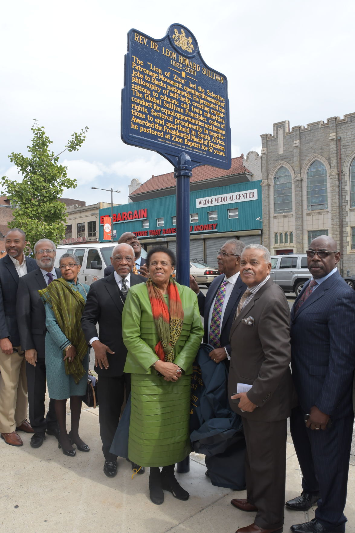 State marker honoring the late Leon Sullivan unveiled | News ...