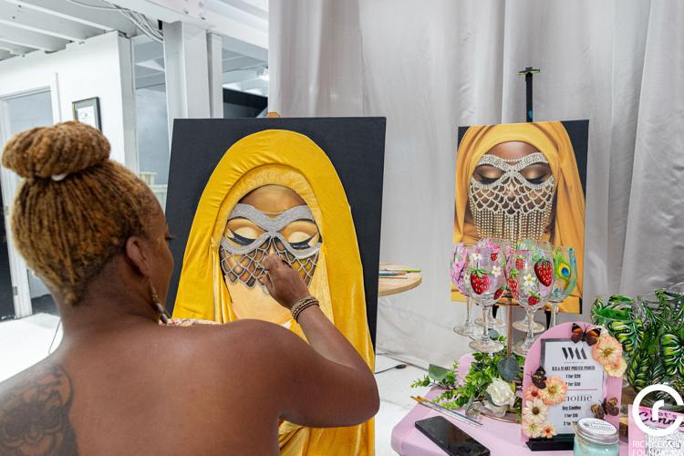 Photographer Ricky Codio transforms studio into a celebration of female ...