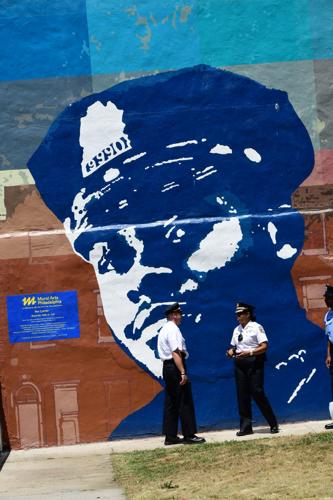 City celebrates second mural of slain officer Sgt. Robert Wilson III ...