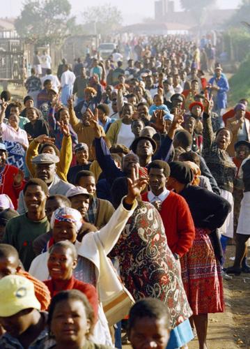 Photos: 25 years later: Nelson Mandela elected South Africa's first ...