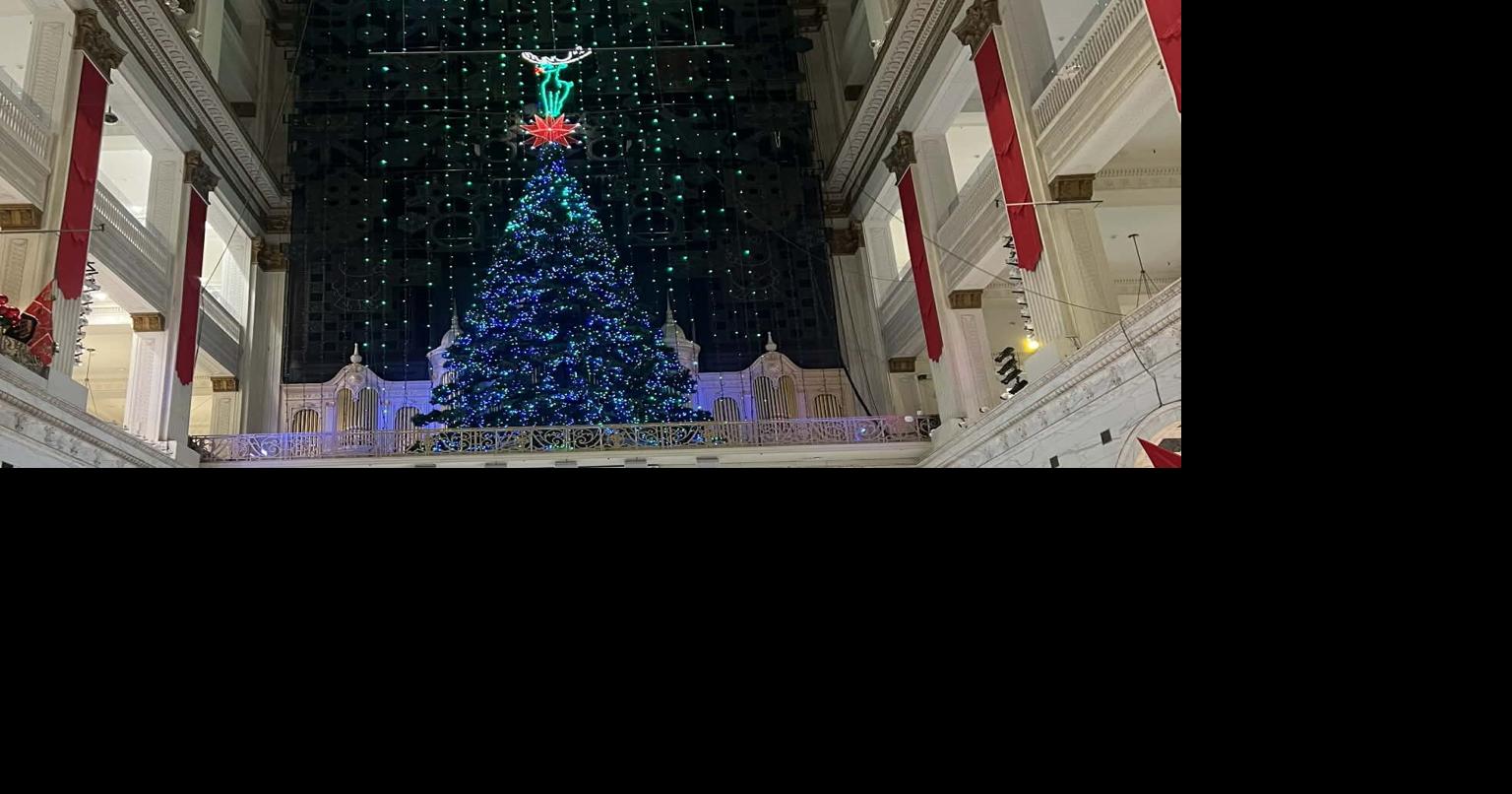 Light show and holiday traditions return to Wanamaker Building | Local ...