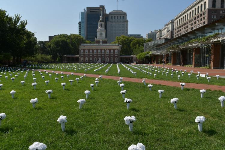 Giffords installs Gun Violence Memorial in Philadelphia | Local News ...