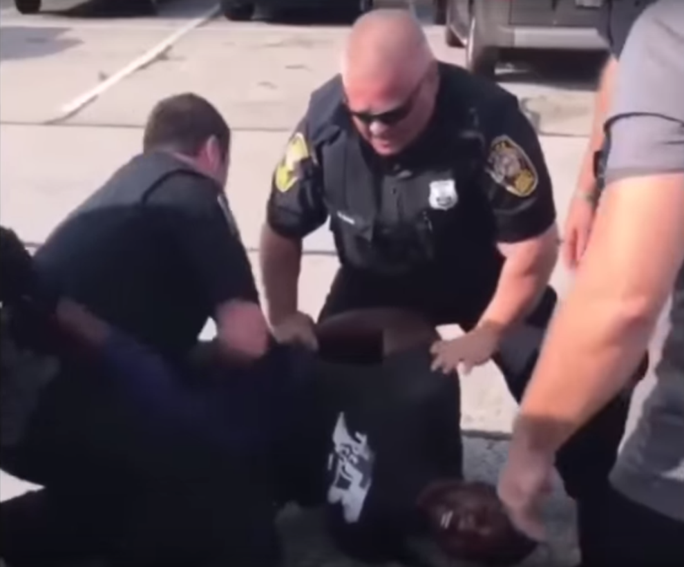 Video shows former football player involved in violent arrest | News ...