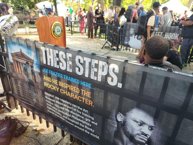 Philadelphia relocates Joe Frazier statue at Art Museum, launches ...