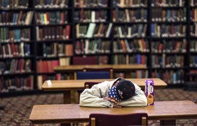 Library serves as alternative shelter for homeless | Lifestyle ...