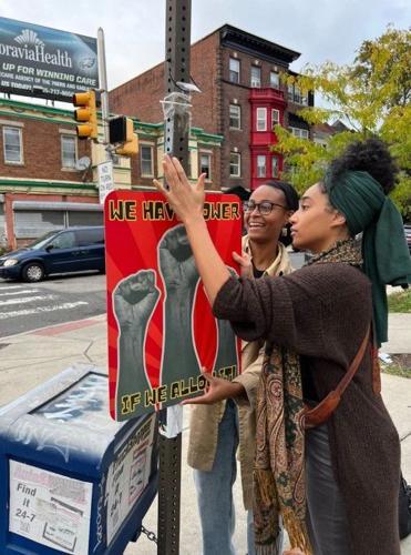 Philly teachers bring affirmation street signs to West Philly ...