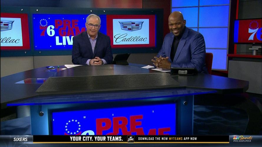 Marc Jackson learning the finer points of being a color analyst ...