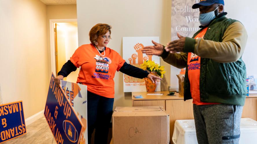 Weary of harassment, Black female election workers in Ga. welcome Trump ...