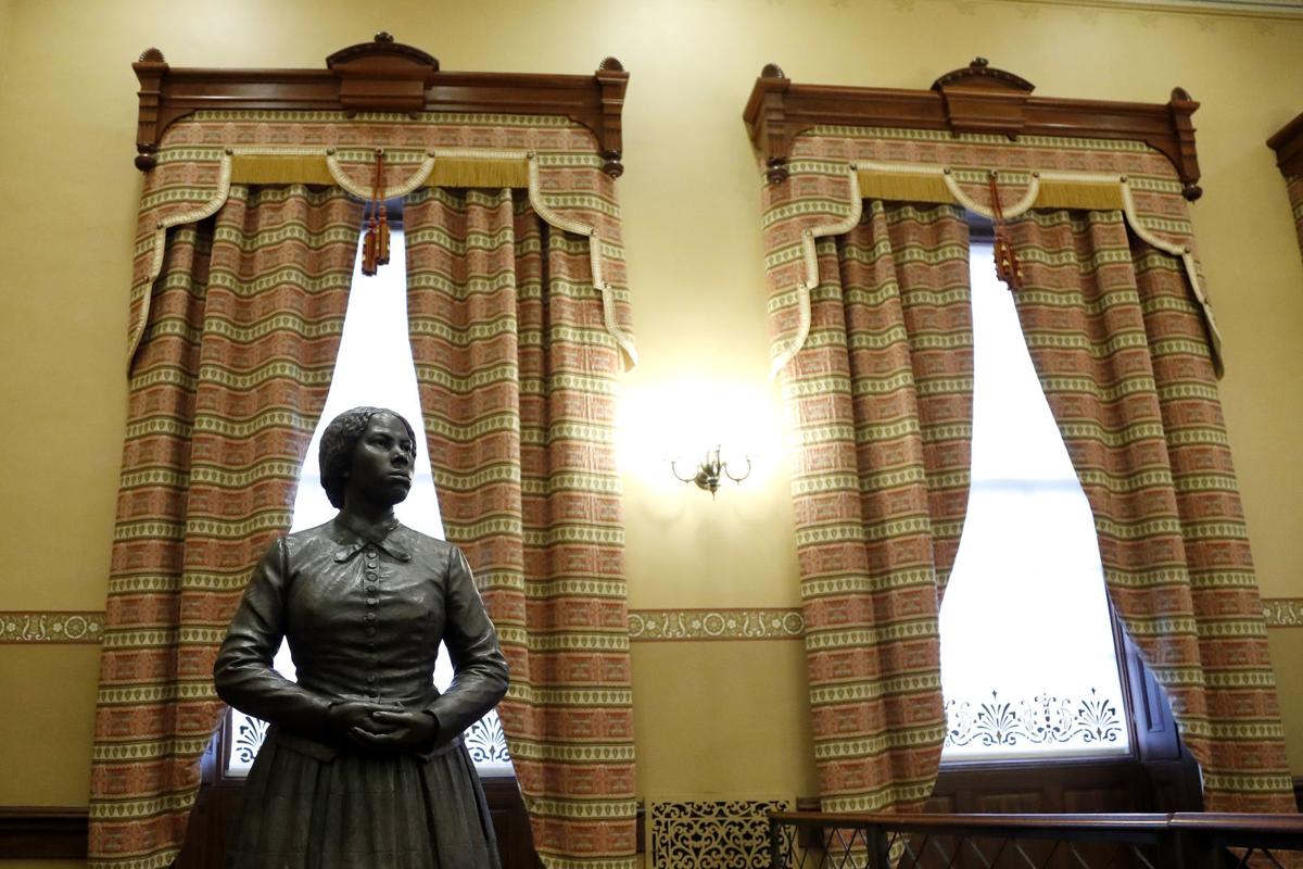Maryland unveils statues of Harriet Tubman, Frederick Douglass in ...