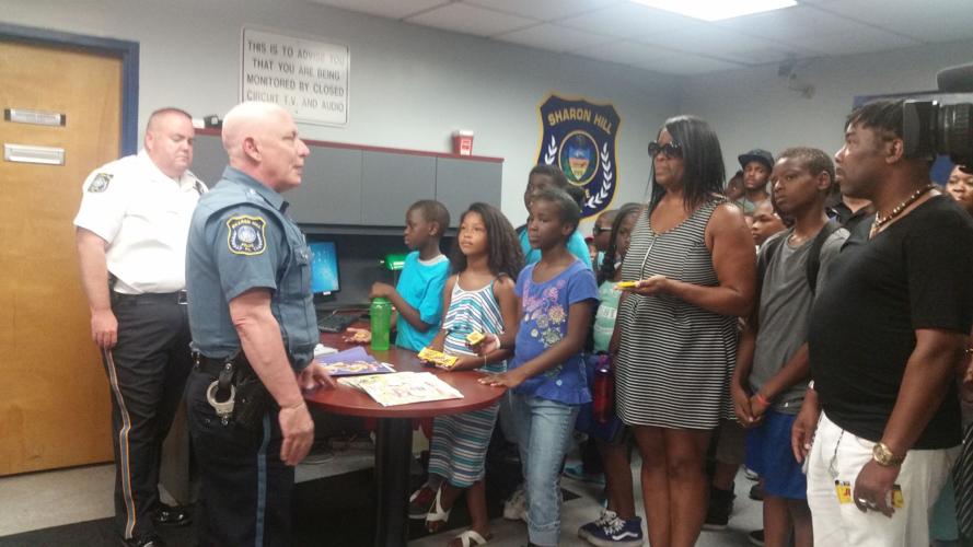 A 'sweet' gesture in Sharon Hill aims to bridge gap with police | News ...