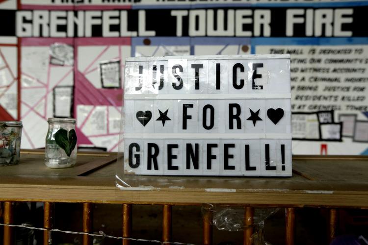 London survivors of high-rise inferno embrace heartfelt tributes | News ...