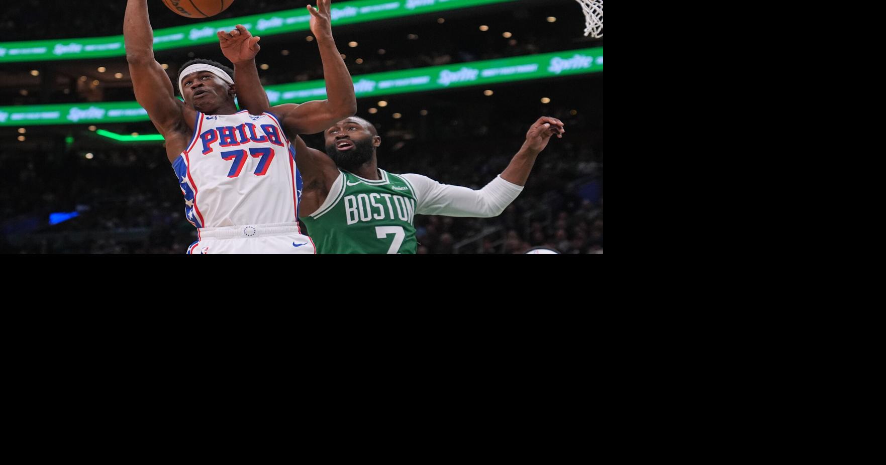With a wink, 76ers rookie V.J. Edgecombe has quickly found his playoff ...