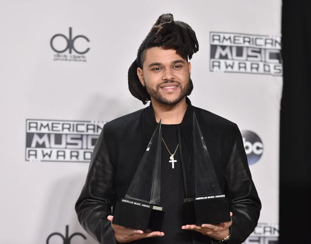 The Weeknd takes home two trophies, Dion pays tribute to Paris victims ...