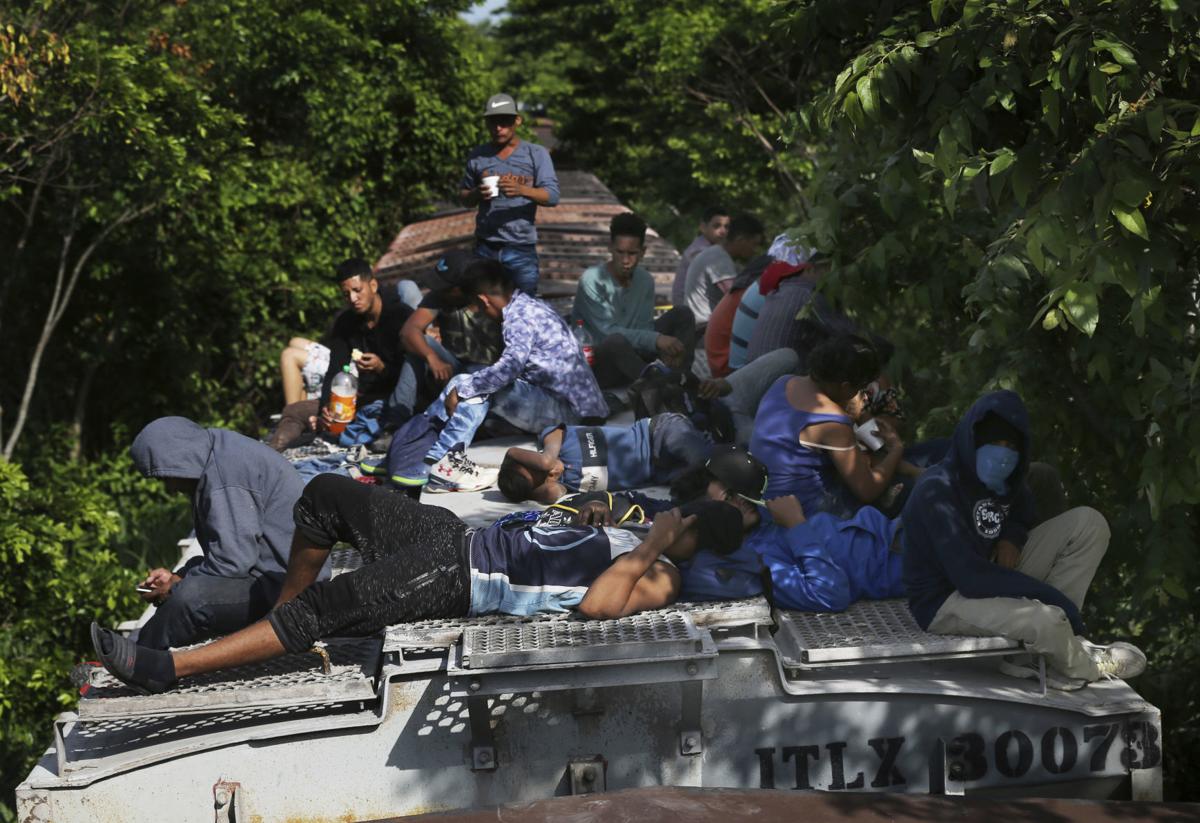 Mexico stages raid on train, detains dozens of migrants | News ...