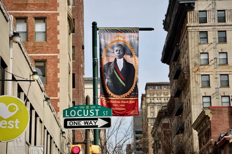 Downtown Philadelphia street banners honor a historically Black ‘city ...