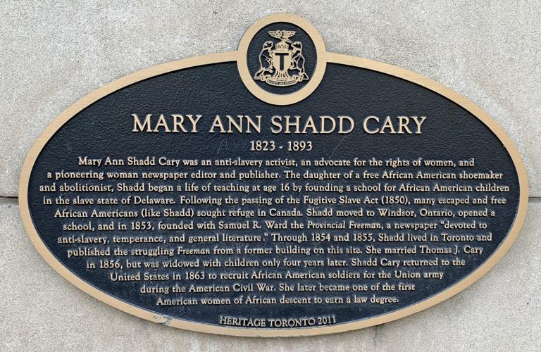 Noted anti-slavery activist Mary Shadd Cary has local ties | State ...