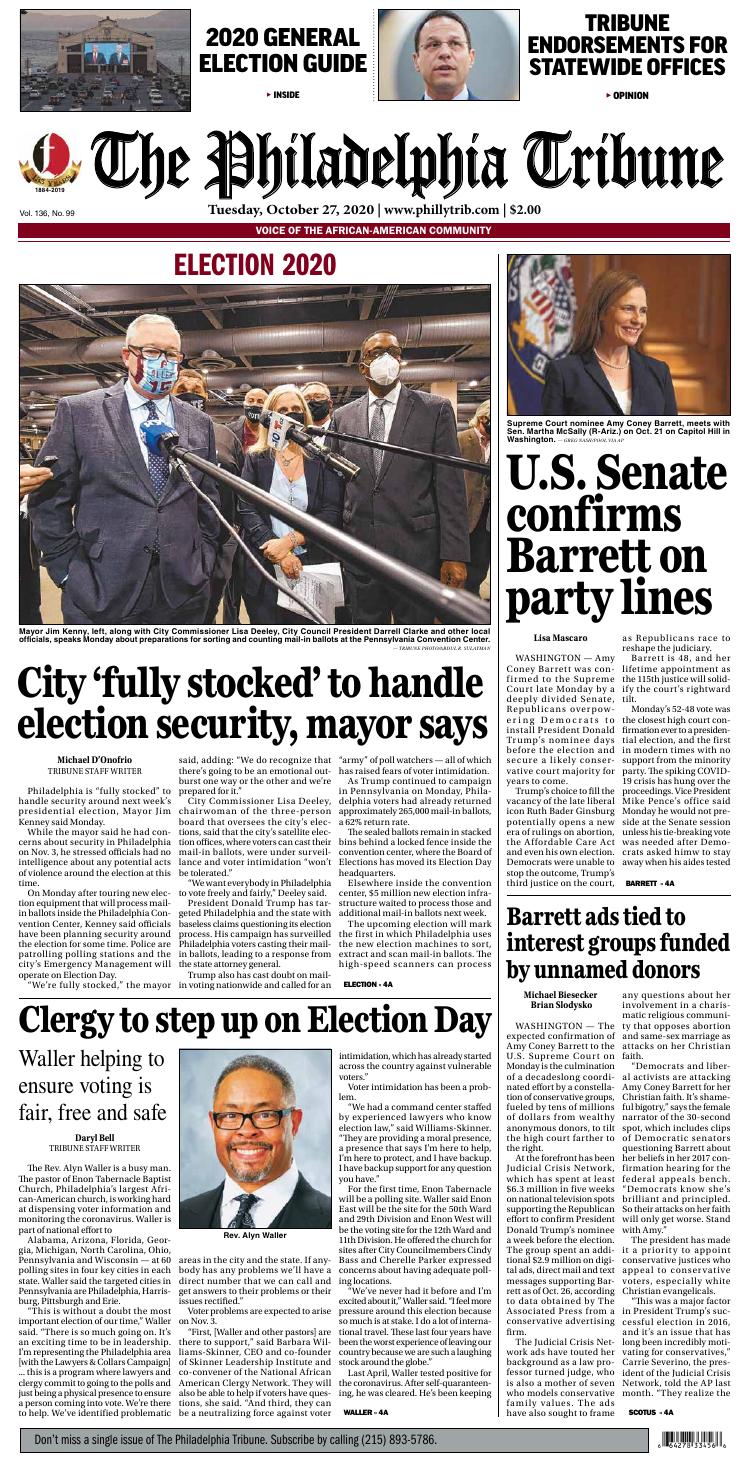 Page A1 | The Philadelphia Tribune e-Edition | phillytrib.com