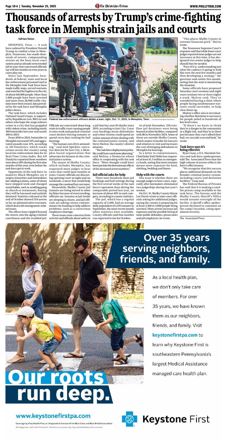 Page A10 | The Philadelphia Tribune e-Edition | phillytrib.com