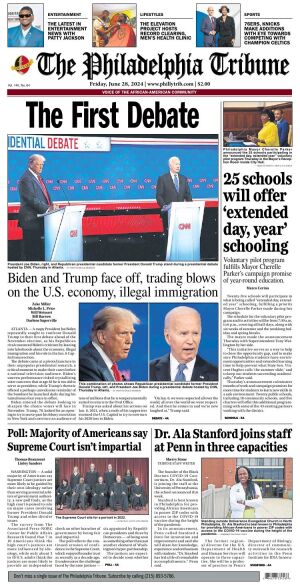 Page A1 | The Philadelphia Tribune e-Edition | phillytrib.com