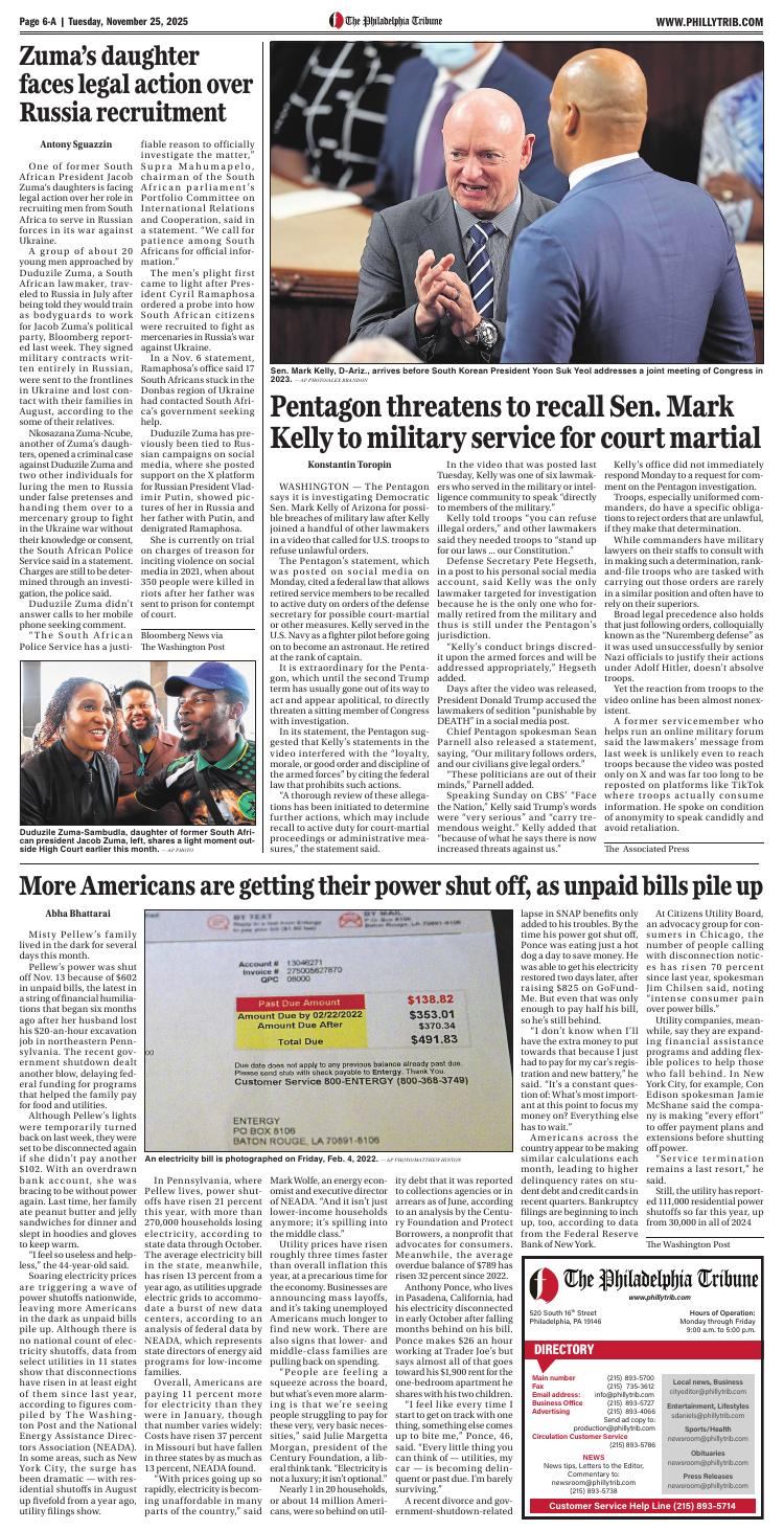 Page B6 | The Learning Key | phillytrib.com