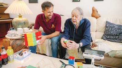 Hospice Is Hope Solving a Puzzle: Hospice team helps patient, 101, with ...