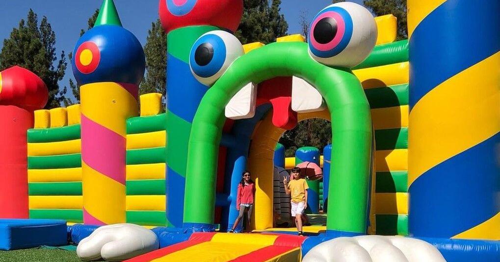 FunBox: ‘World’s biggest bounce park’ opens at Arrowhead | Attractions ...