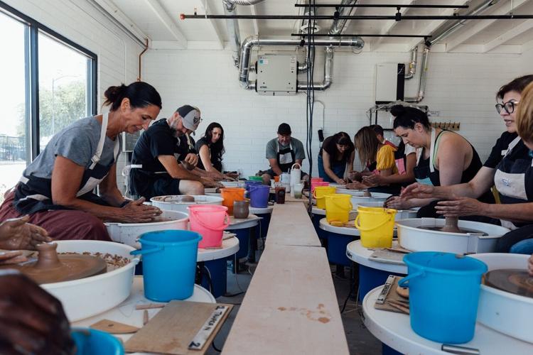 A Creative Blend: Clay and coffee go together at Chandler shop | Food ...