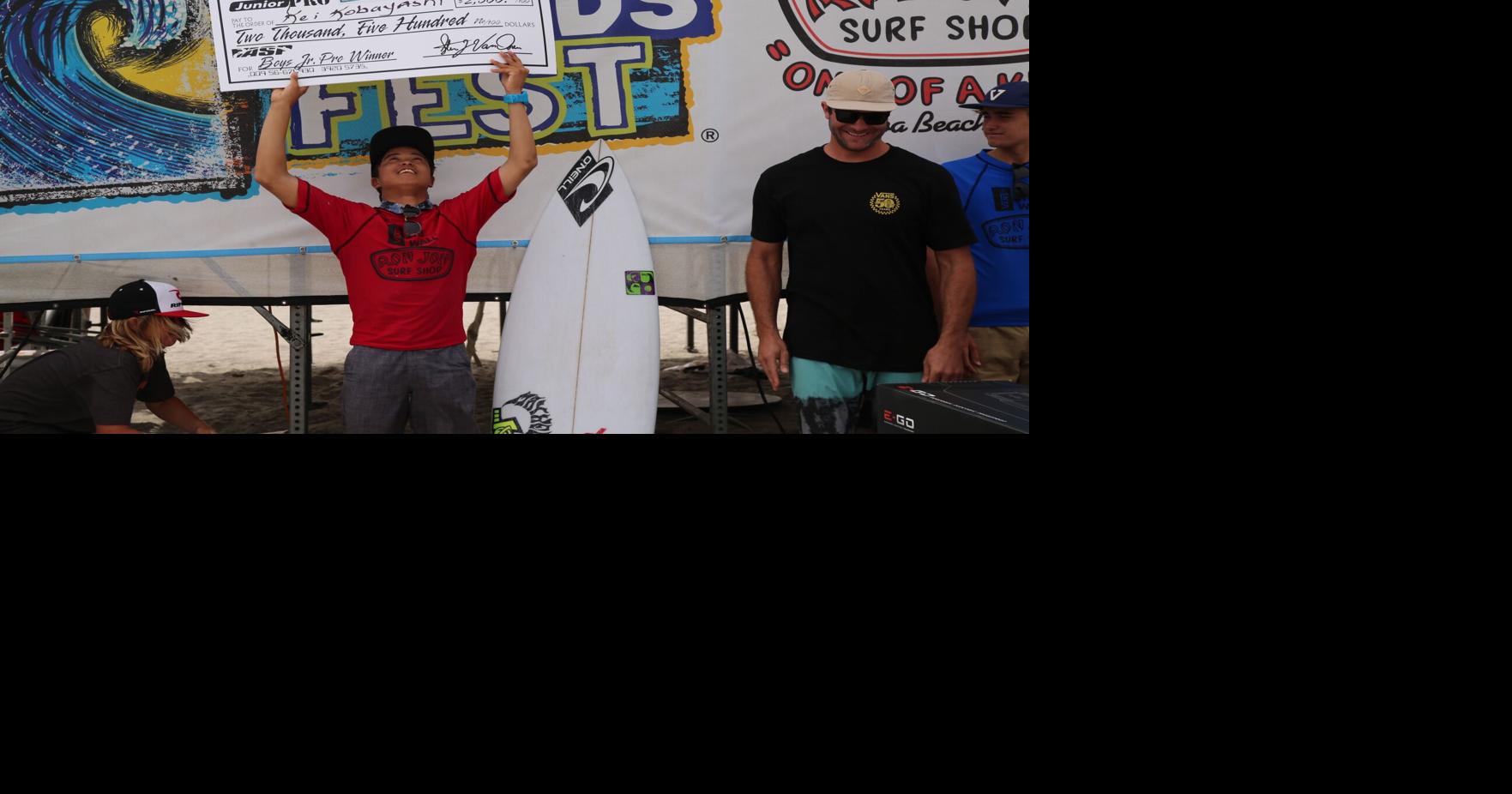 Grom of the Week: Kei Kobayashi Earns First WSL Pro Junior Victory in ...