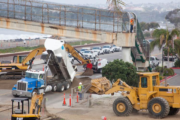 VIDEO: PCH Pedestrian Bridge Demolished | | picketfencemedia.com