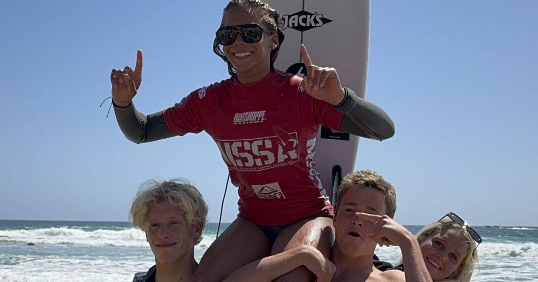 Grom of the Week: Happy Sager | SC Surf | picketfencemedia.com